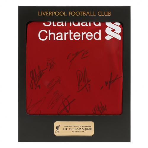 Signed Liverpool Shirts, Signed LFC Photos and Gifts for LFC fans ...