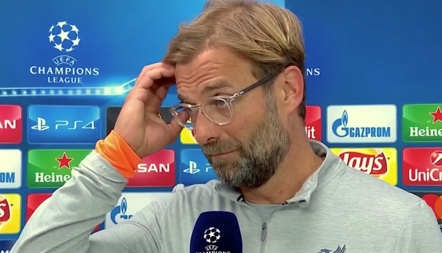 Klopp: It feels like a loss but it isn't - it's in our hands - Anfield ...