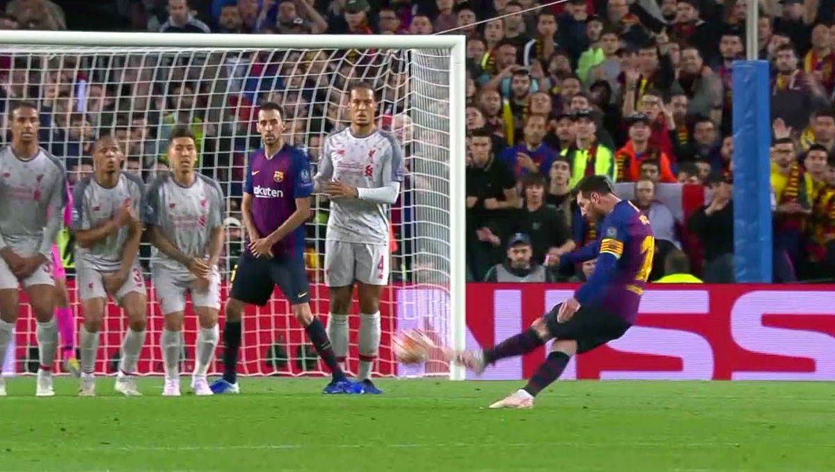 Barcelona 3-0 Liverpool - Messi the difference as reds face uphill ...